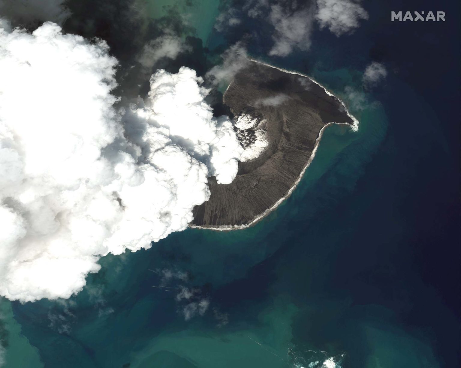 Vulkanausbruch des Hunga Tonga-Hunga Ha’apai in der Fotostrecke
