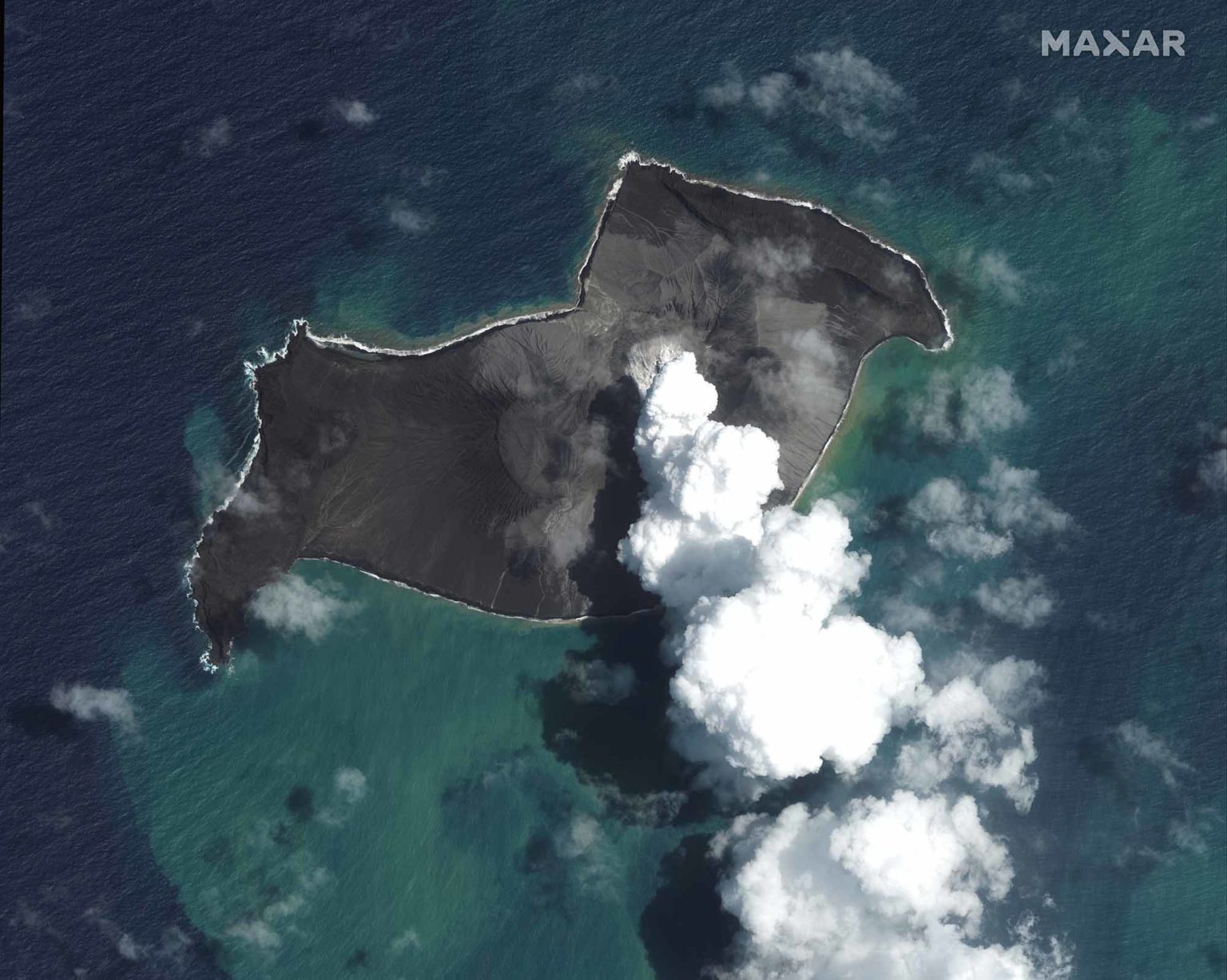 Vulkanausbruch des Hunga Tonga-Hunga Ha’apai in der Fotostrecke